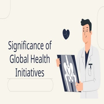 Health 10 Quarter 3 – Module 2: Positive Impact of Global Health ...