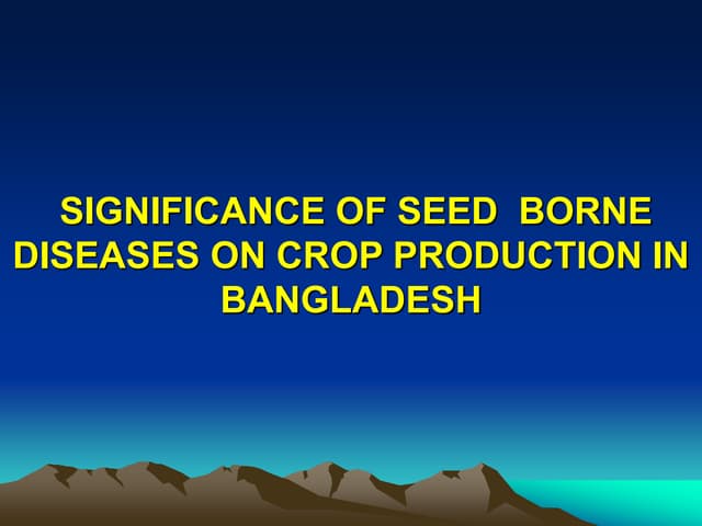 Plant diseases and pests | PPTX