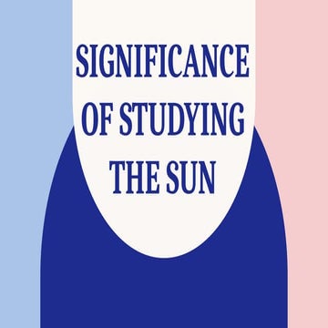 Significance of Studying the Sun-GRADE 6.pptx