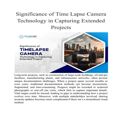 Significance of Time Lapse Camera Technology in Capturing Extended Projects (1).pdf