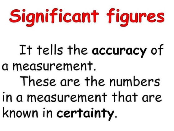 Significant Figures | PPT | Physics | Science