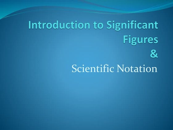 1.1 significant figures | PDF | Physics | Science