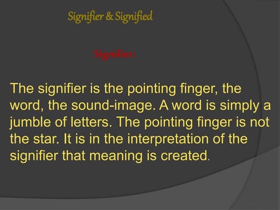 Semiotics | PPT