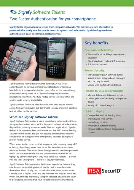Signify Overview | PDF | Internet | Computing