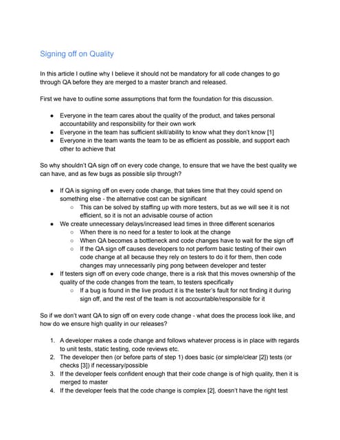 What a tester needs | PPTX