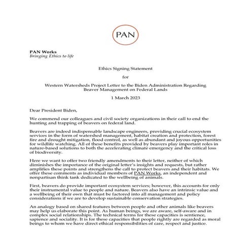 Ethics Signing Statement | PDF