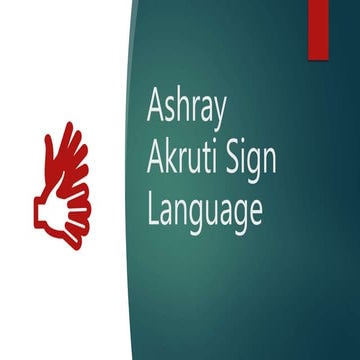 Sign language ppt | PPTX