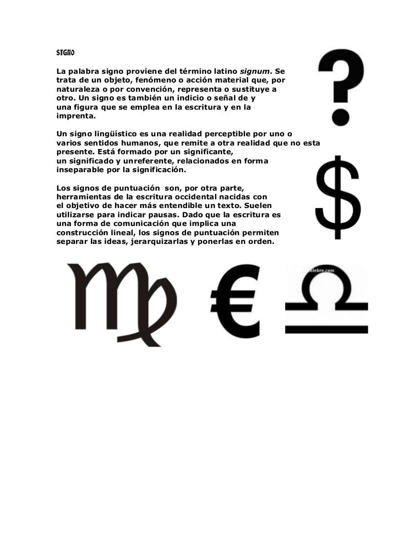 ejemplos de indice icono y simbolo