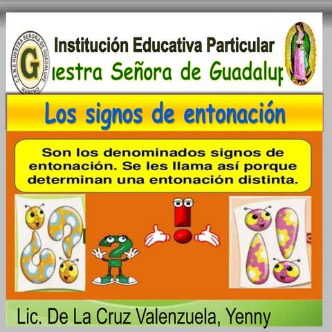 Signos de ent onacion | PPTX