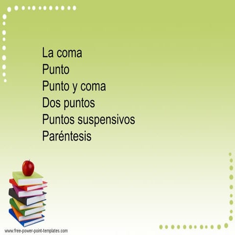 Signos de puntuación | PPT
