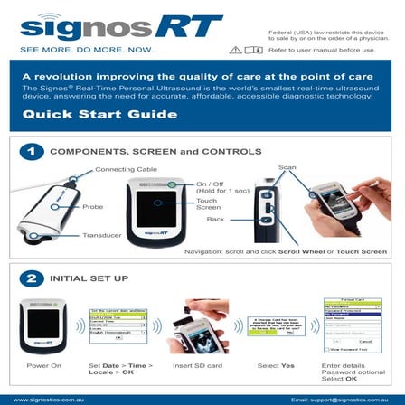 Signos RT Quick Start Guide | PDF