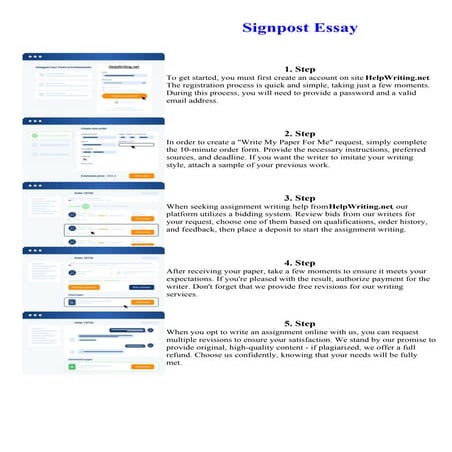 Signpost Essay | PDF