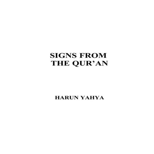 Signs From The Quran | DOC