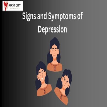 Recognizing Depression: Signs, Symptoms, & Seeking Help | PPTX