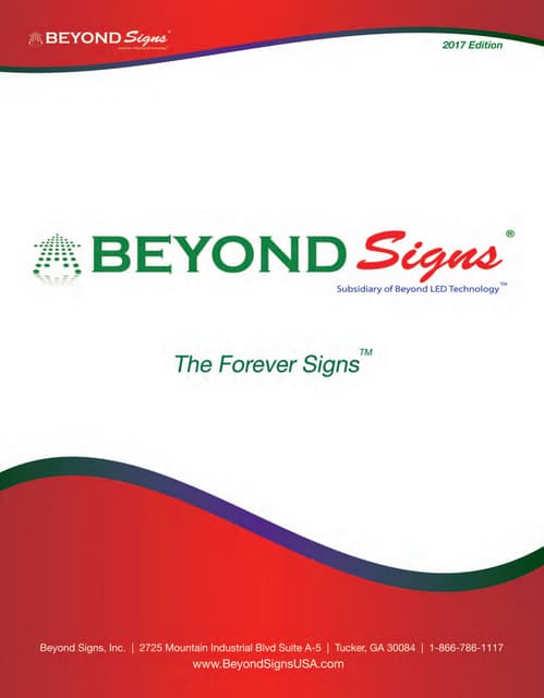 Beyond Signs presentations