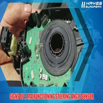 Signs of a Malfunctioning Steering Angle Sensor | PPT