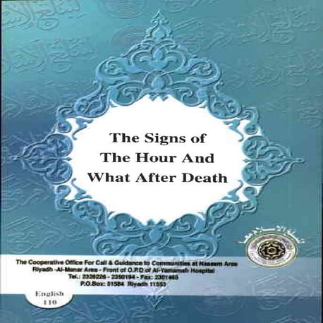Signs of final hour and life after death | PDF