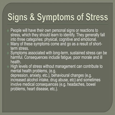 Signssymptoms | PPTX | Mental Health | Diseases and Conditions