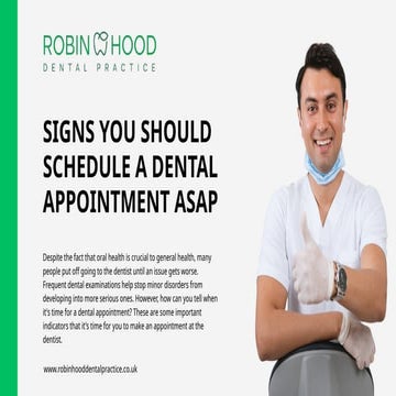 Signs You Should Schedule a Dental Appointment ASAP.pptx
