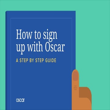 How To Sign Up with Oscar | PDF