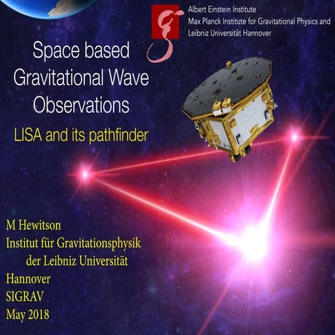 Space Based Gravitational Wave Observations Ii M Hewitson Pdf Physics Science