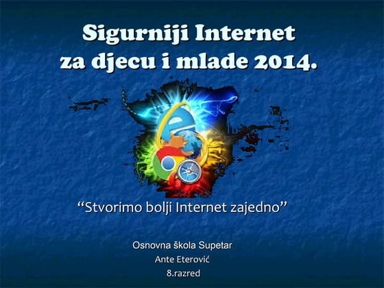 Sigurnost na internetu | PPSX