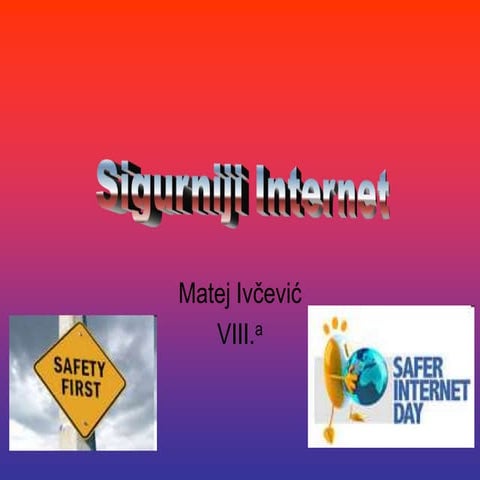 Letak sigurniji internet | PDF