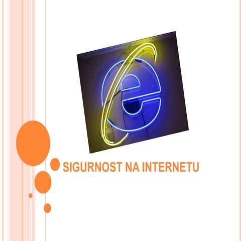 Sigurnost na internetu | PPTX