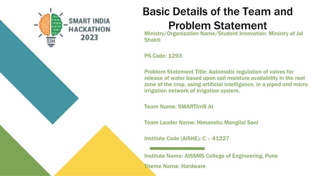 SIH Smart india hackathon project presentation.pptx