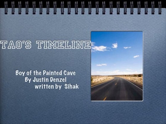 Boy of the Painted Cave Timeline | KEY | Books and Literature