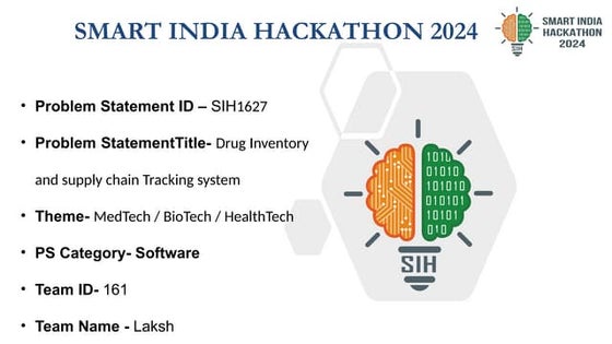SIH Smart india hackathon project presentation.pptx