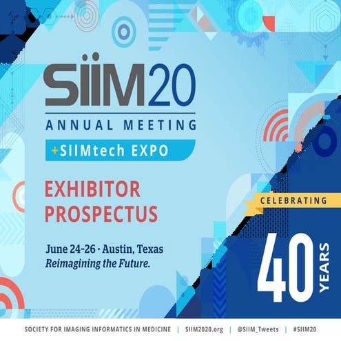 SIIM 2020 Exhibitor Prospectus | PDF