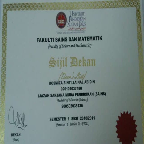 Sijil sijilku | PPTX