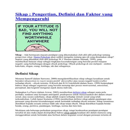 Sikap | DOCX