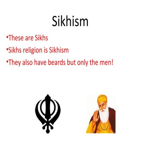 Sikhism by Carly E | PPT