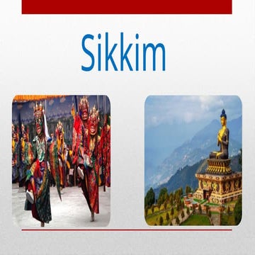 Sikkim Project File (Presentation)...... | PPTX