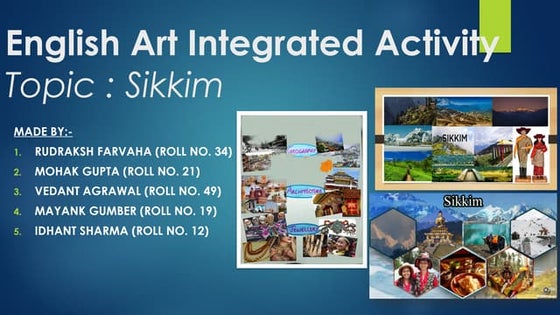Sikkim Project File (presentation) | PPTX | Food & Drink