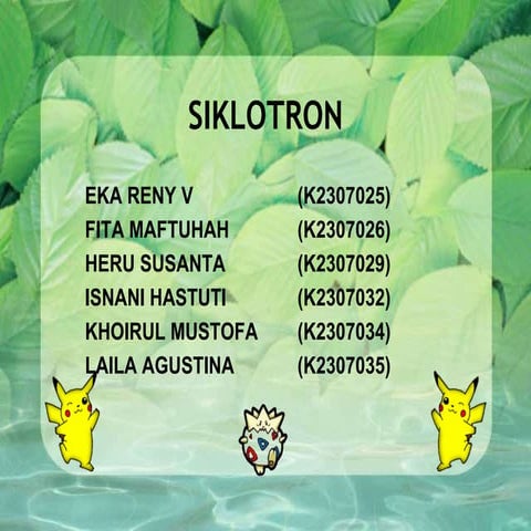 Siklotron | PPTX