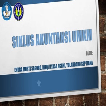 Siklus sederhana Akuntansi untuk UMKM.ppsx