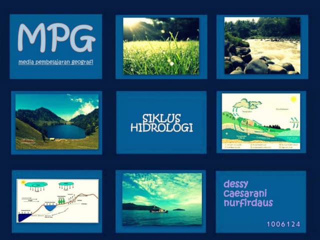 Tugas Bahan Ajar "Siklus Hidrologi" | PPTX