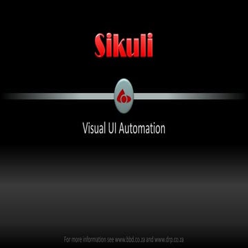 Sikuli | PPT