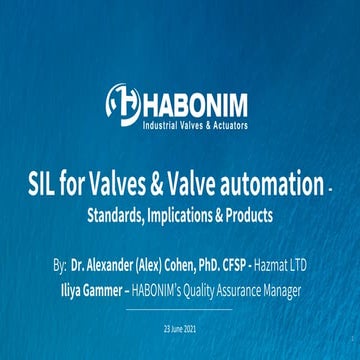 Sil for-valves-valve-automation-standards-implications-products- final ...