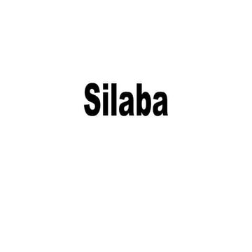 Silaba | PPT