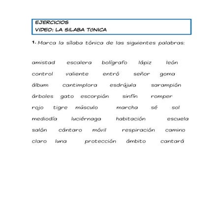 Silaba tonica-2 | PDF