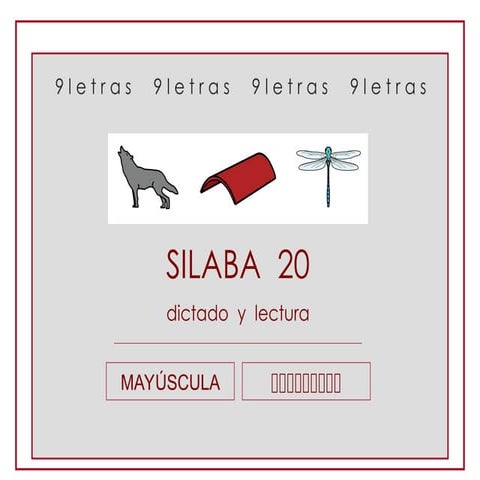 silabas para leer y escribir con denominación | PPT