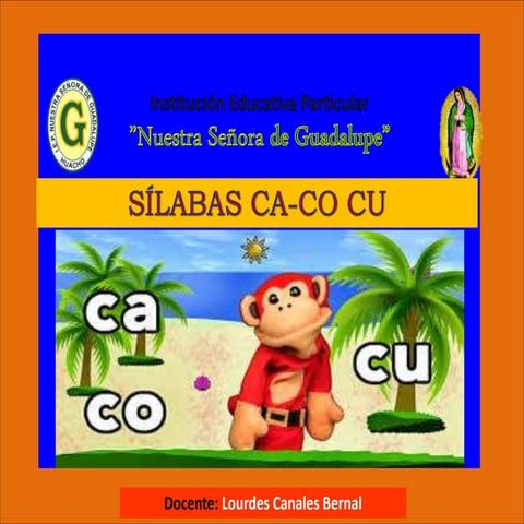 Silabas ca co-cu | PPTX