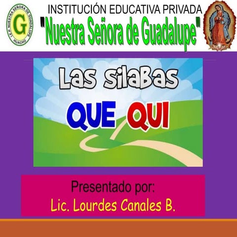 Silabas que qui | PPTX