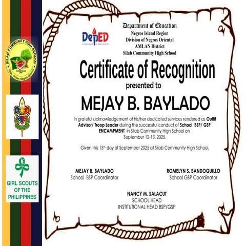 OFFICIAL SCOUTING CERT.pptx