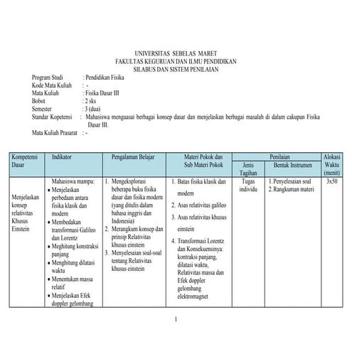 Silabi fisdas3 | DOCX