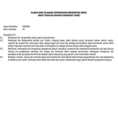 Silabus 1 Pdf